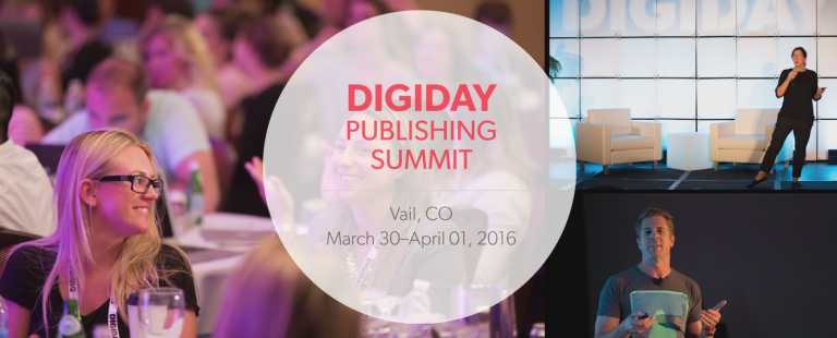 Digiday Publishing Summit - COMTEÚDO